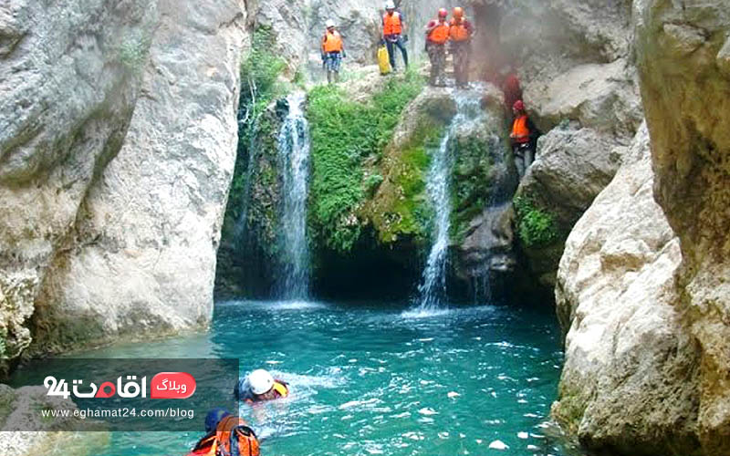 تنگه رغز ، تنگه ای زیبا با آبشار های فراوان در استان فارس | وبلاگ اقامت 24